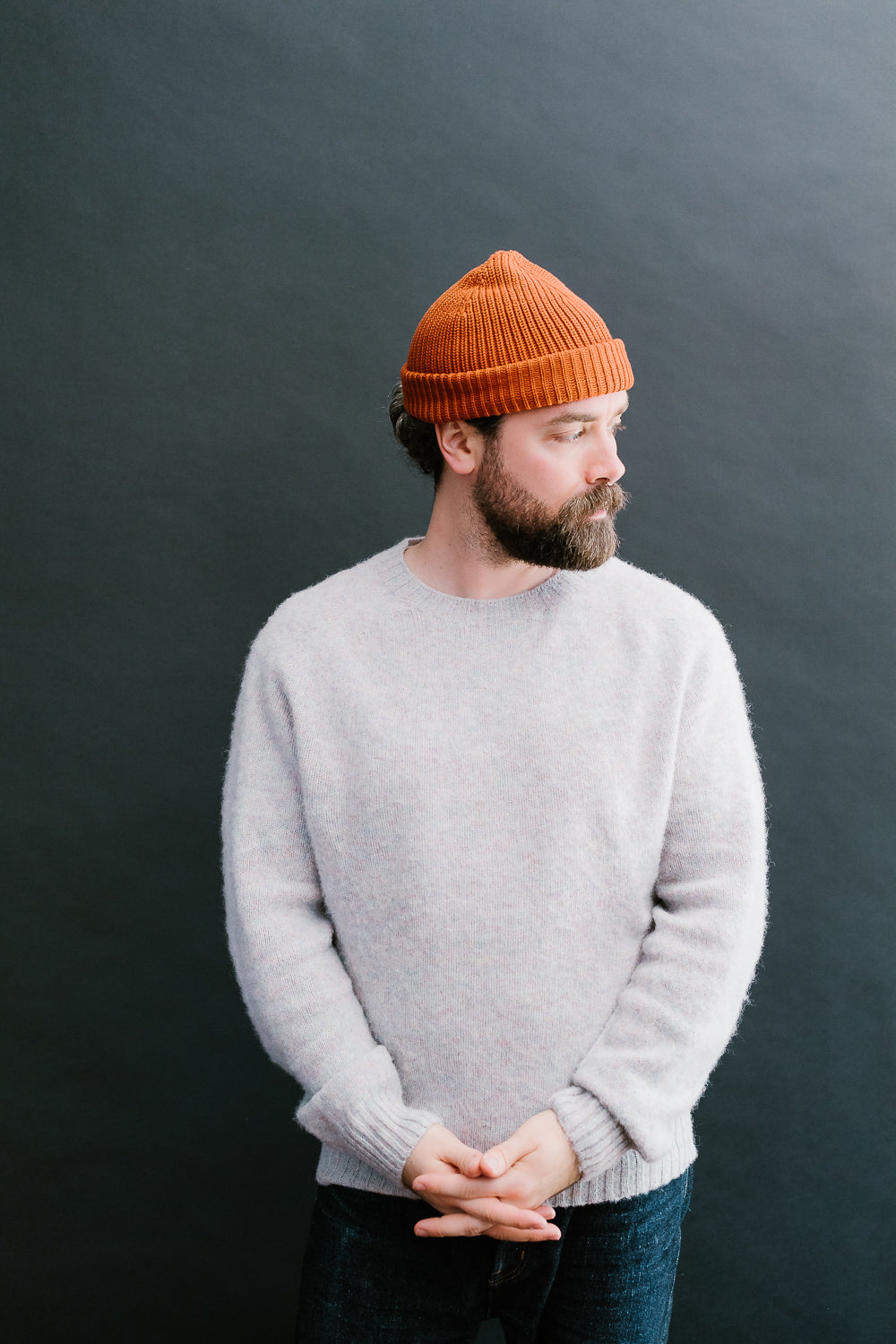 Cotton Watch Cap - Rust | Dant