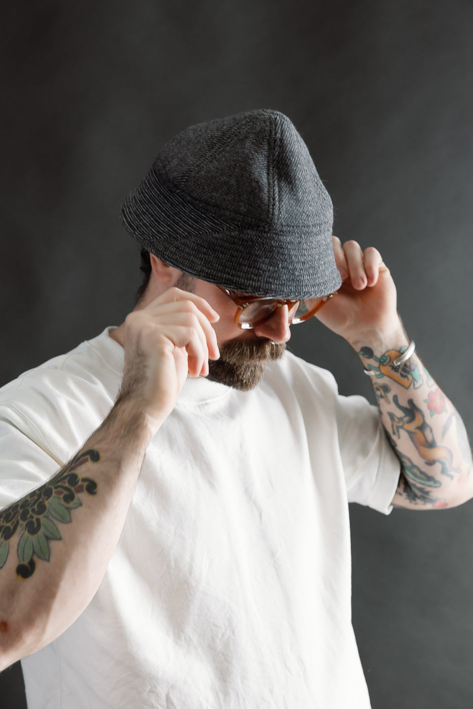Lot JG-31 - Tweedy Prison Cap - Gray | Dant