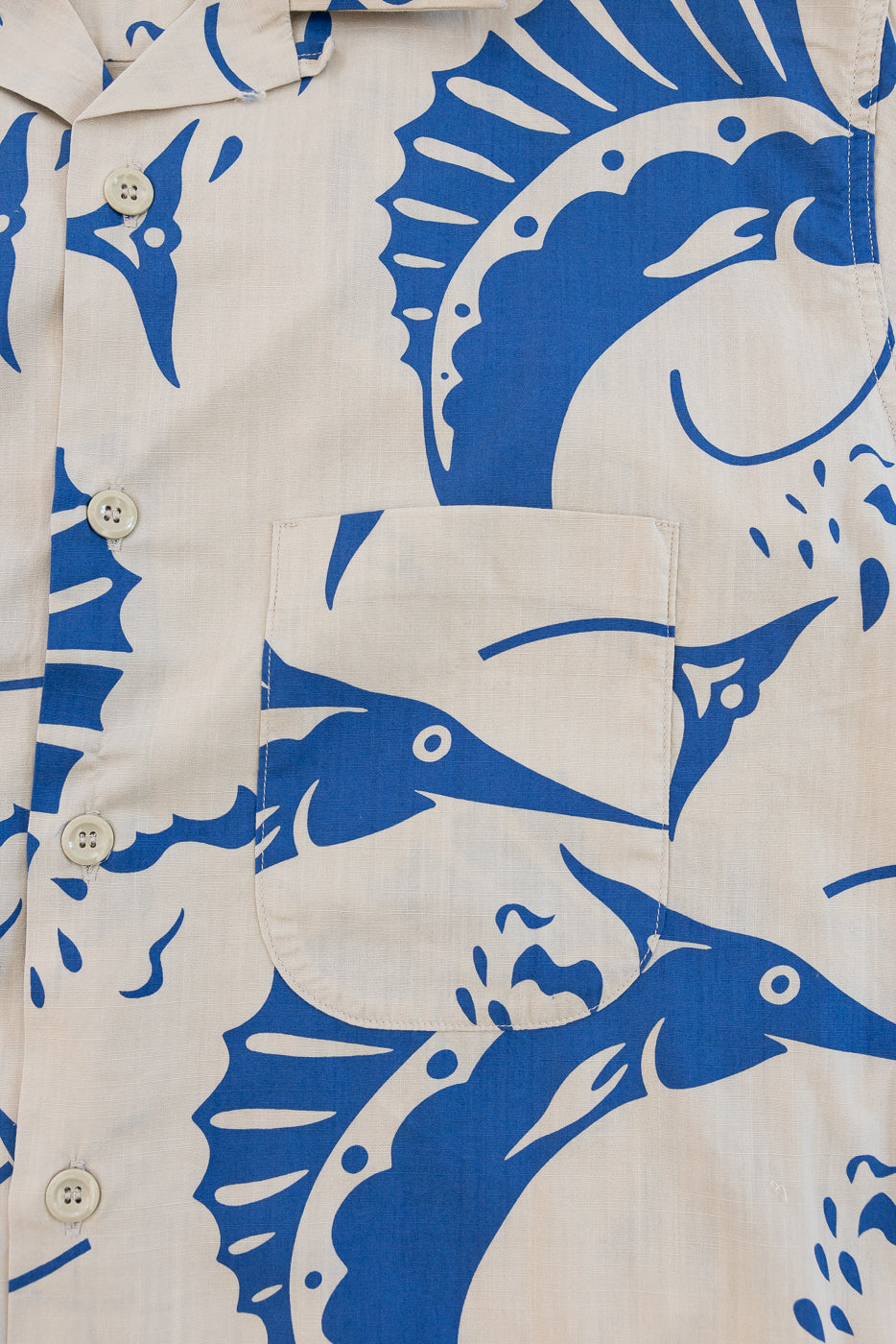 Lot JG-18 - Sailfish Camp Collar Shirt - Beige | Dant