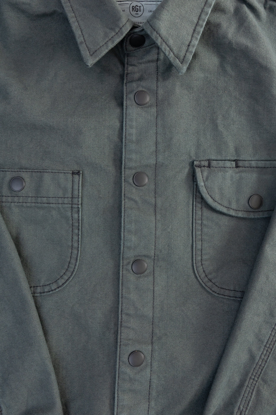 11oz Work Shirt - Dyed Canvas Ash | Dant
