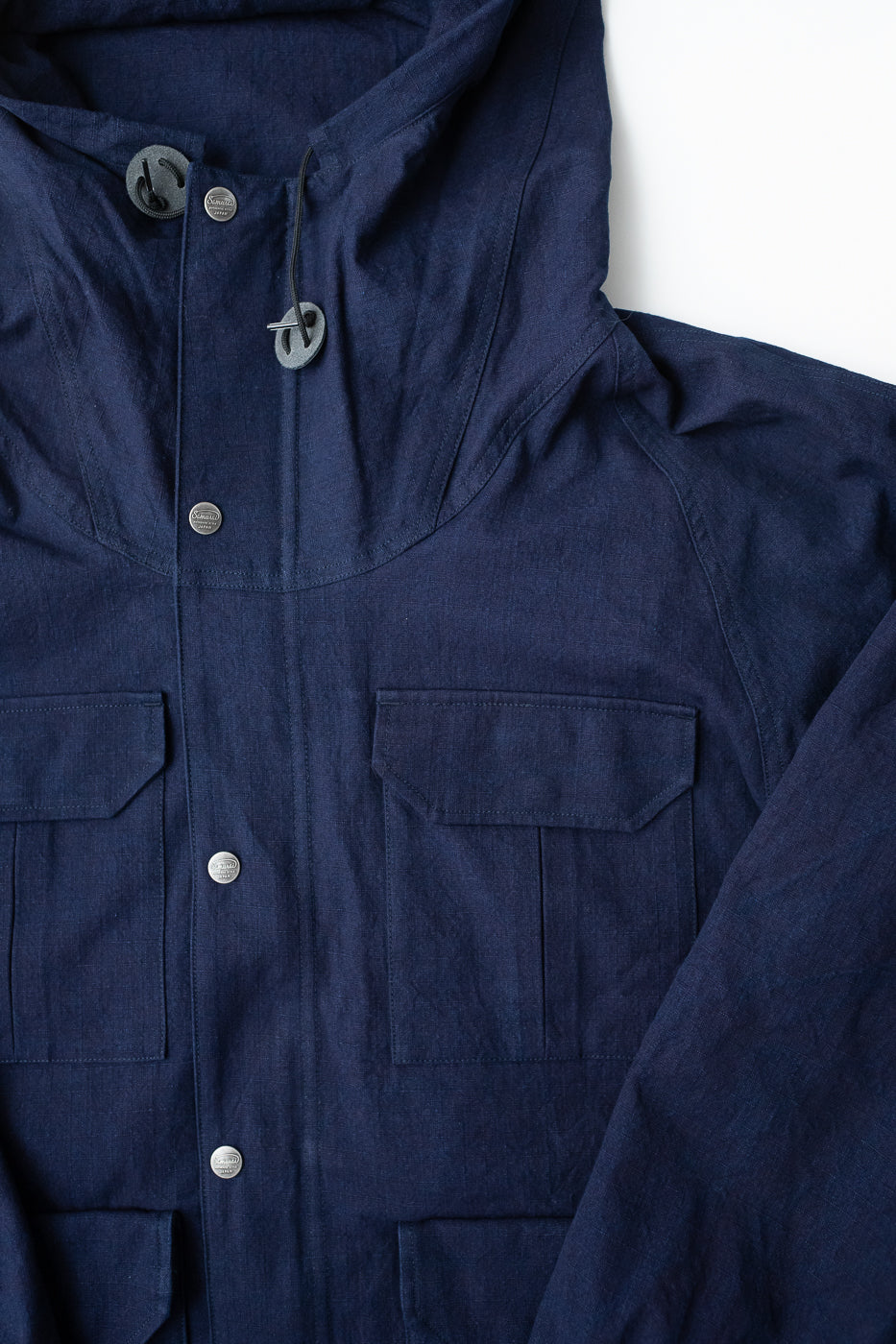 SJMPK24-AI - Ripstop Mountain Parka - Hank Dyed Indigo | Dant