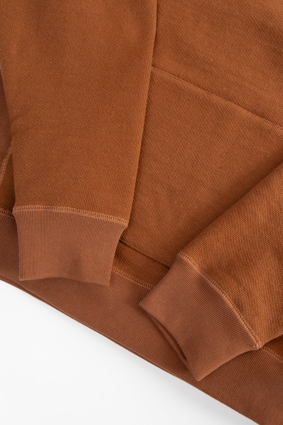 Pullover Hoodie - Double Heavyweight French Terry - Rust | Dant