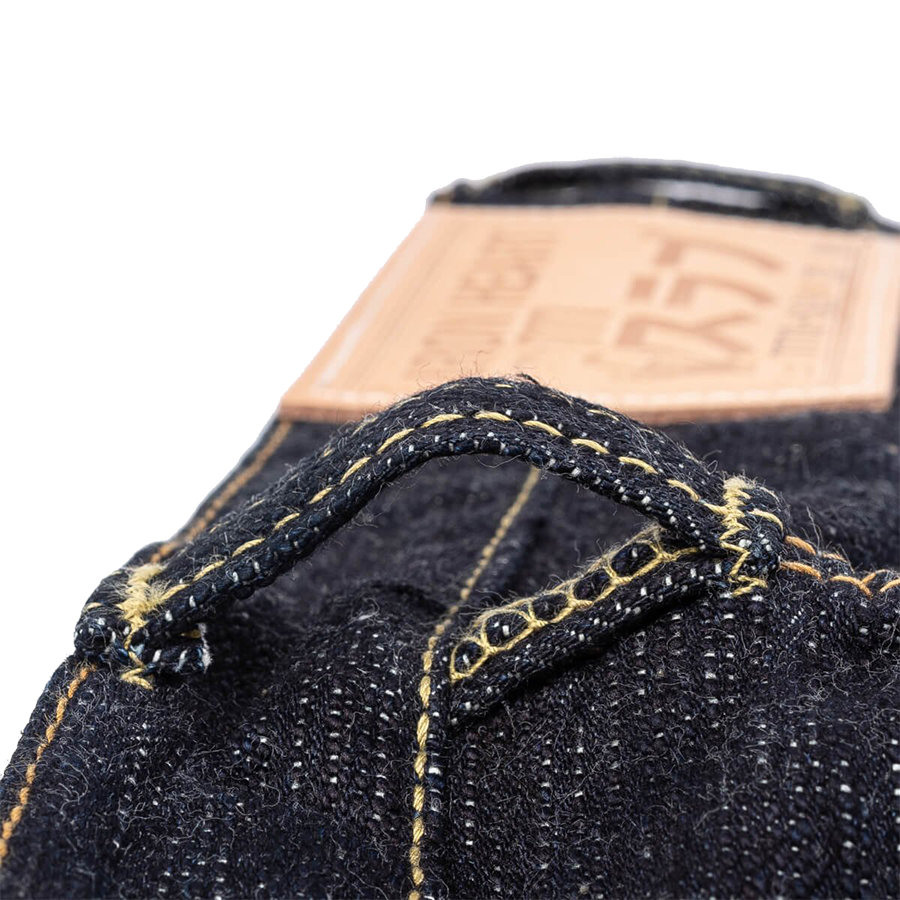 IH-777S-SLB - 16oz Slubby Selvedge Denim Slim Tapered Cut Jeans - Indi ...